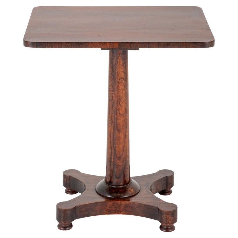 William IV Side Table Rosewood Occasional Tables For Sale at 1stDibs