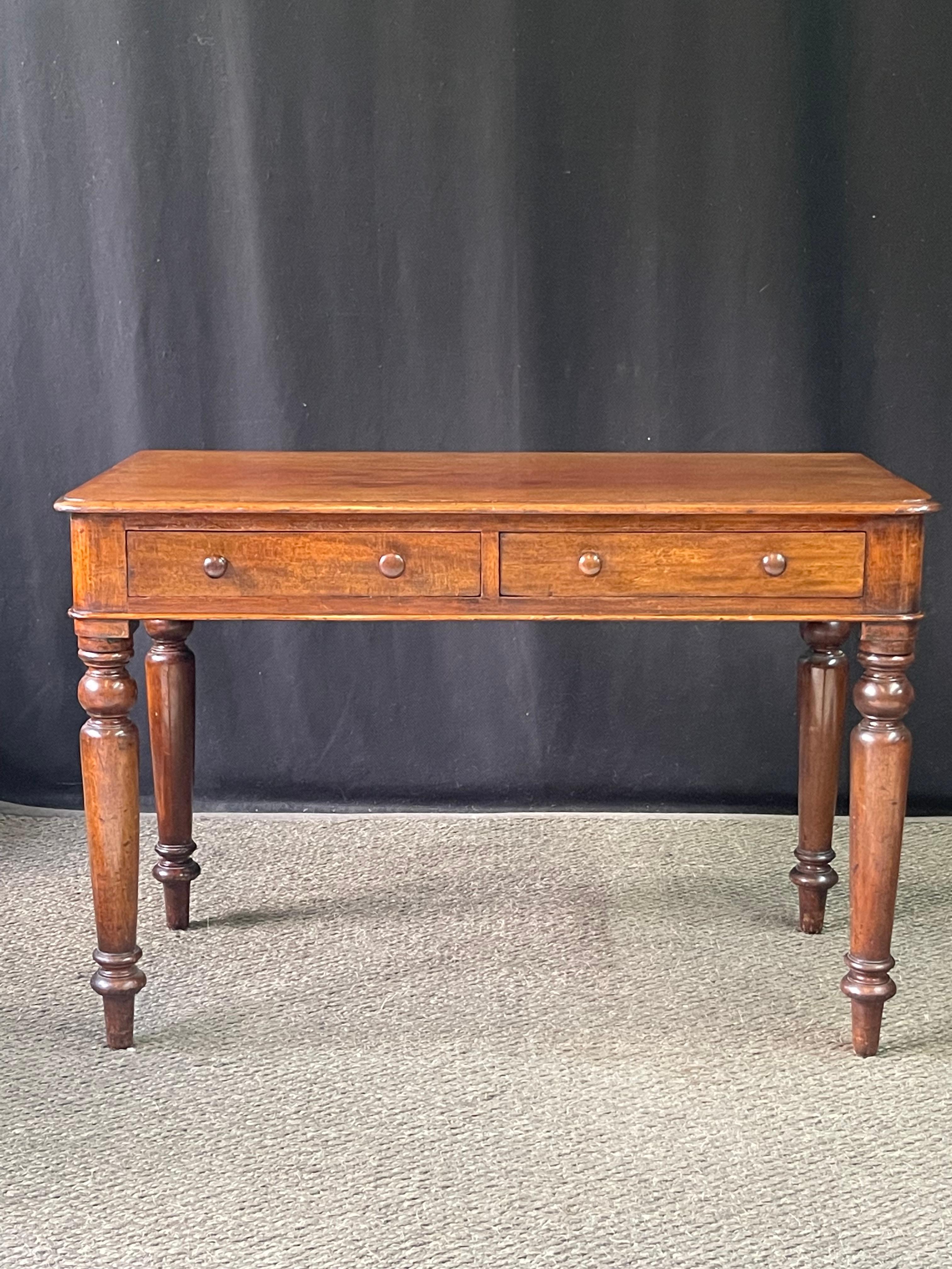 William IV Writing Table of Faded Mahogany For Sale at 1stDibs