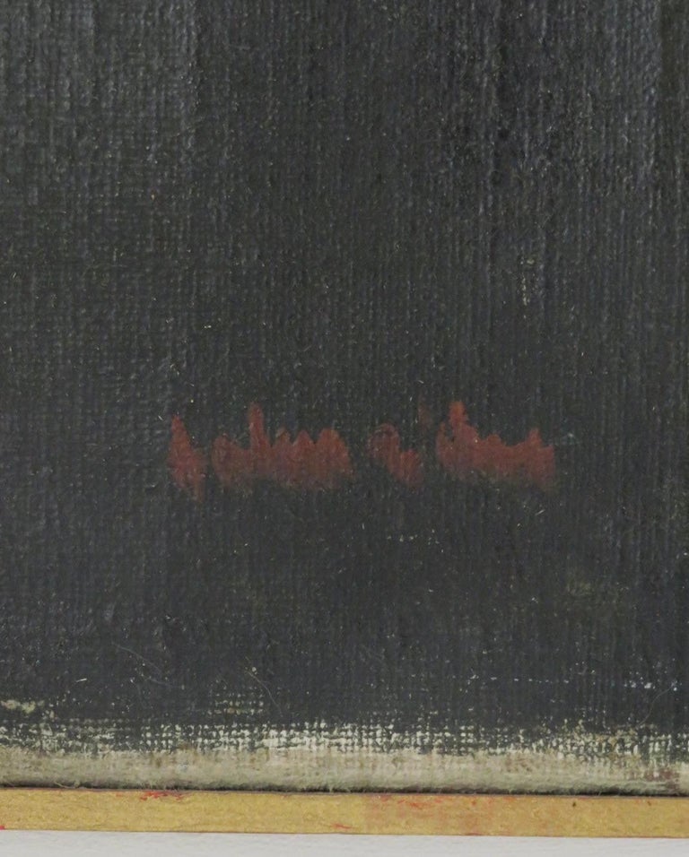 William Johnstone - (1897-1981) SCOTTISH LARGE 1920's Portrait of A ...