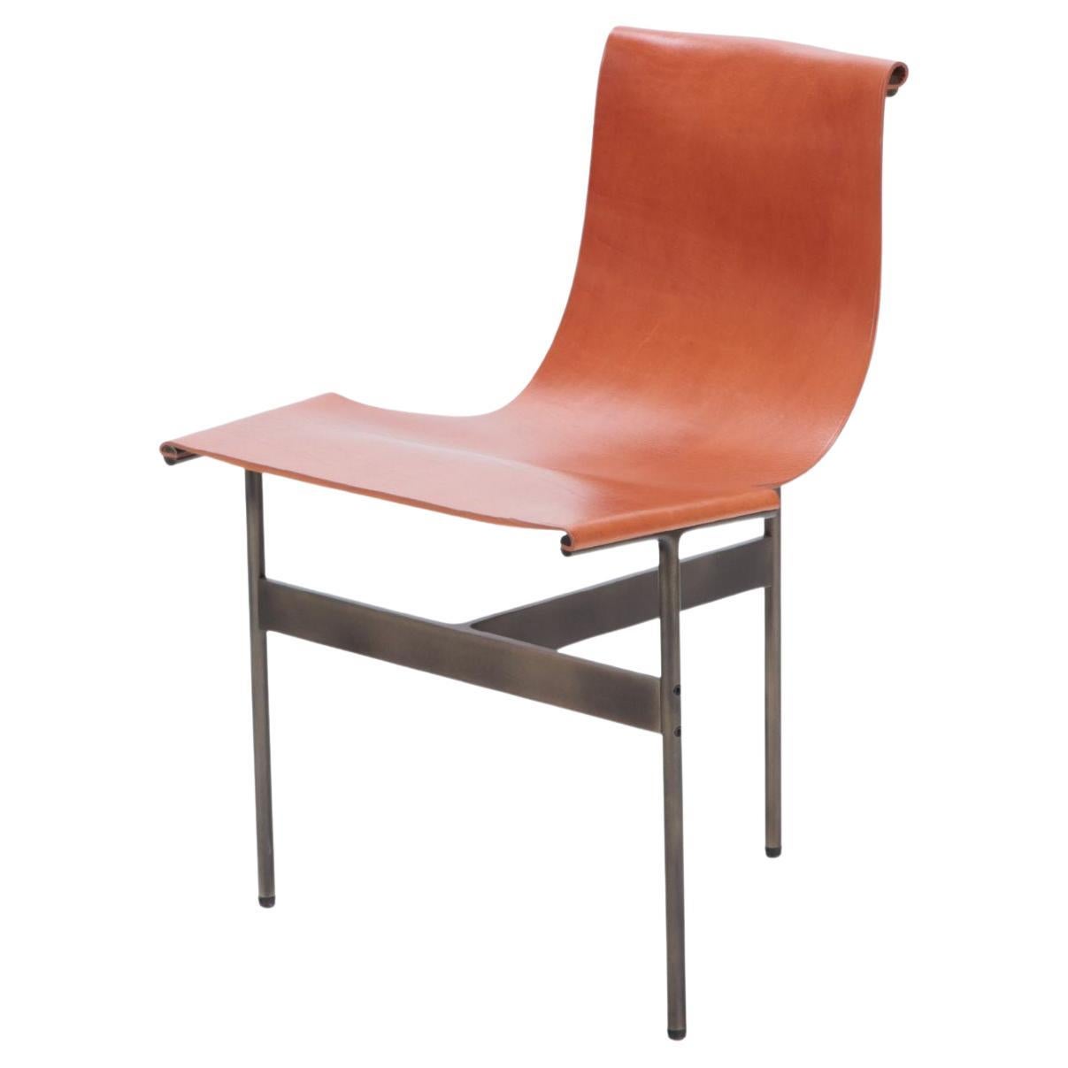 100xbtr Contemporary DB Chair with Douglas Fir Plywood Base and Leather ...