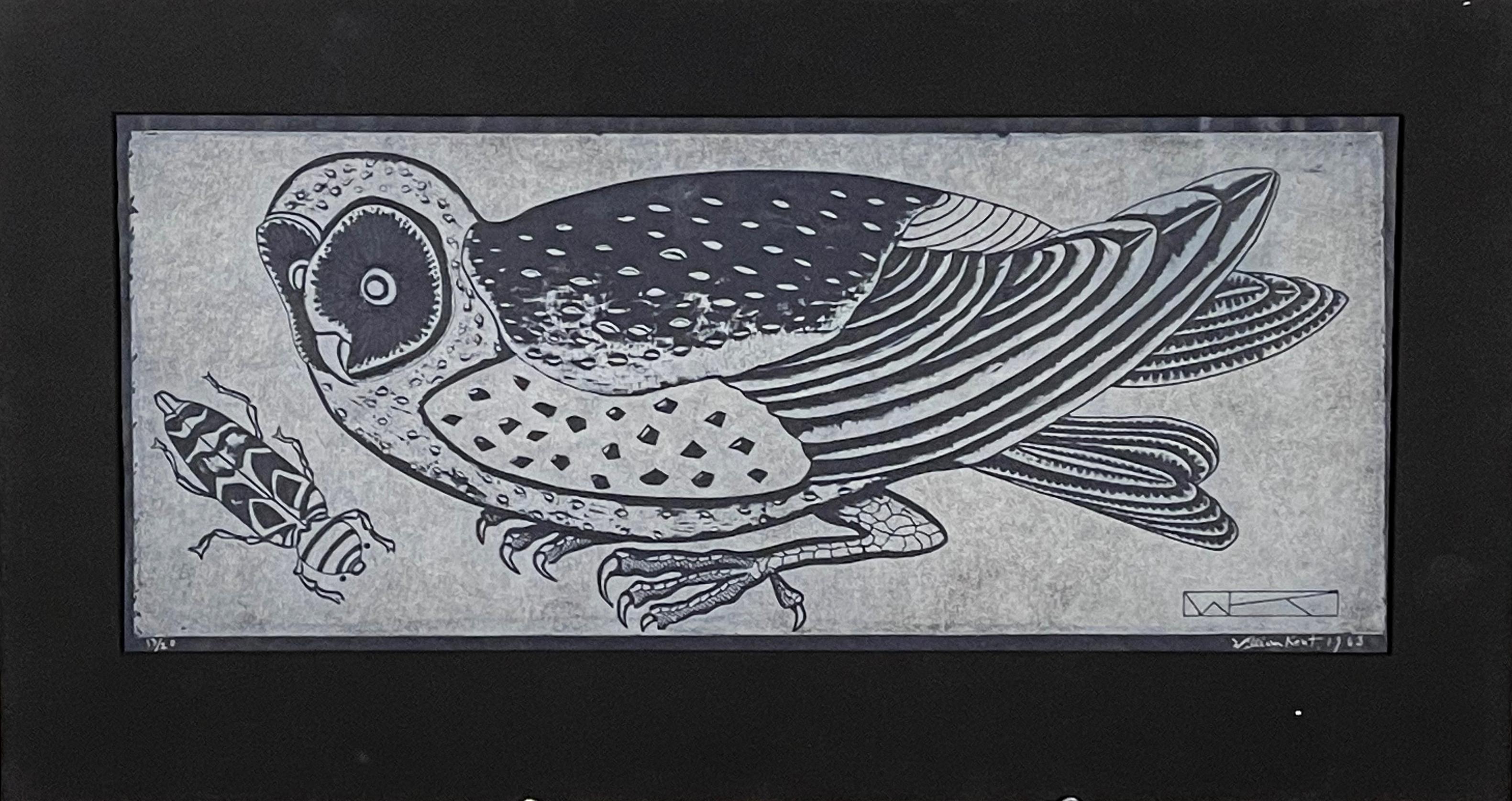 William Kent - OWL AND INSECT at 1stDibs