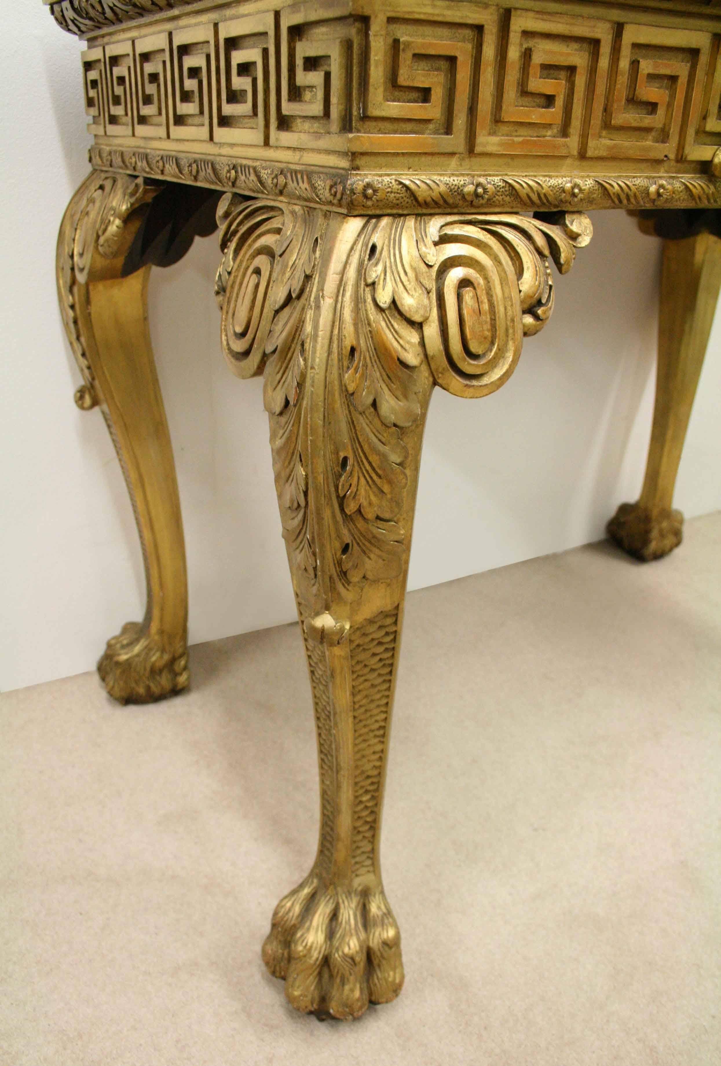 William Kent Style Gilded Hall Table, circa 1870 For Sale at 1stDibs