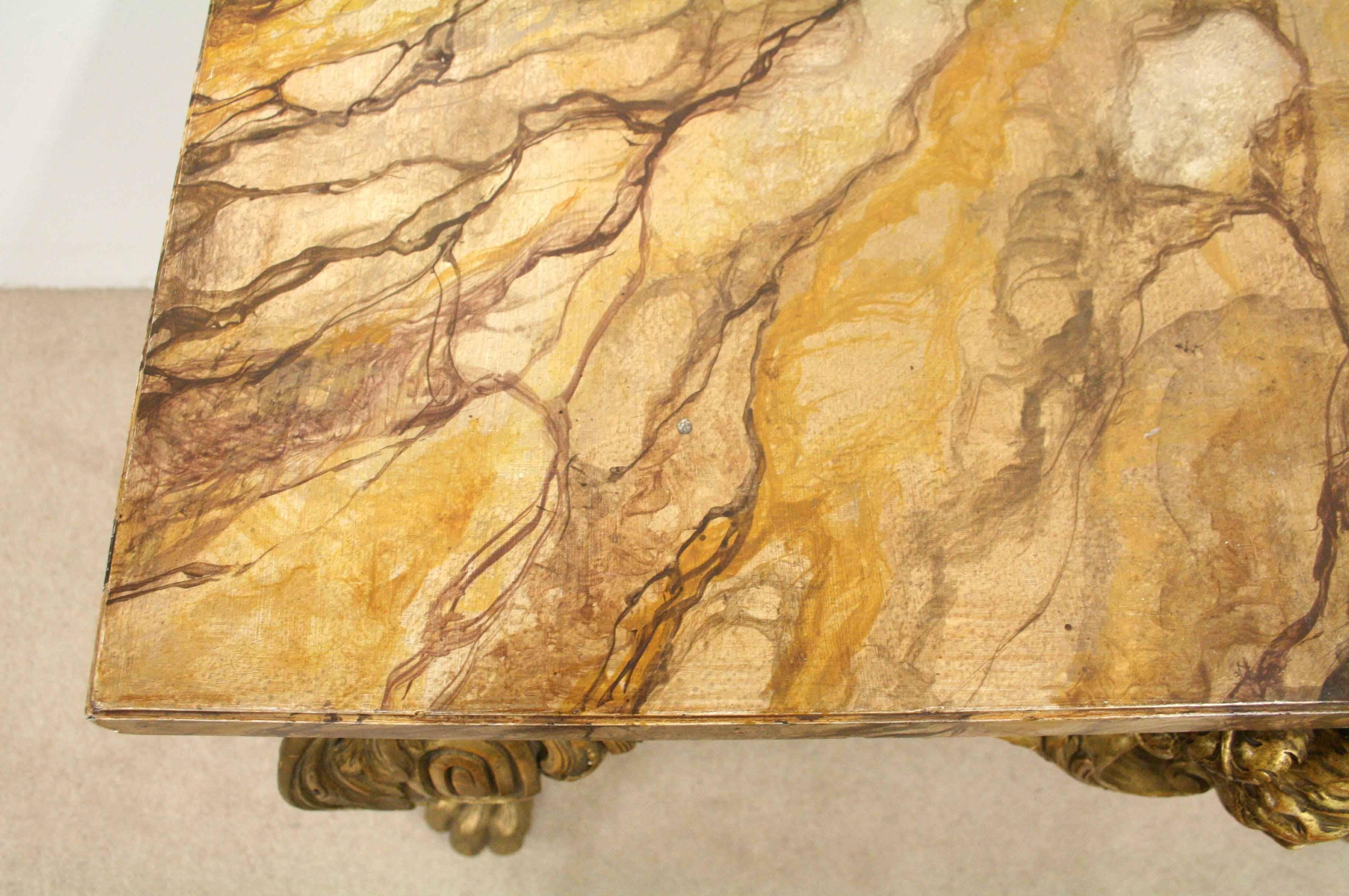William Kent Style Gilded Hall Table, circa 1870 For Sale at 1stDibs