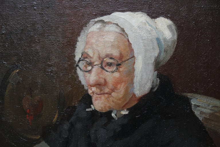 William Lee Hankey - French Breton Lady - British Victorian Post ...