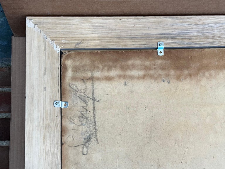 William L'Engle - Loggers WPA Depression Era Modern Mid 20th Century ...