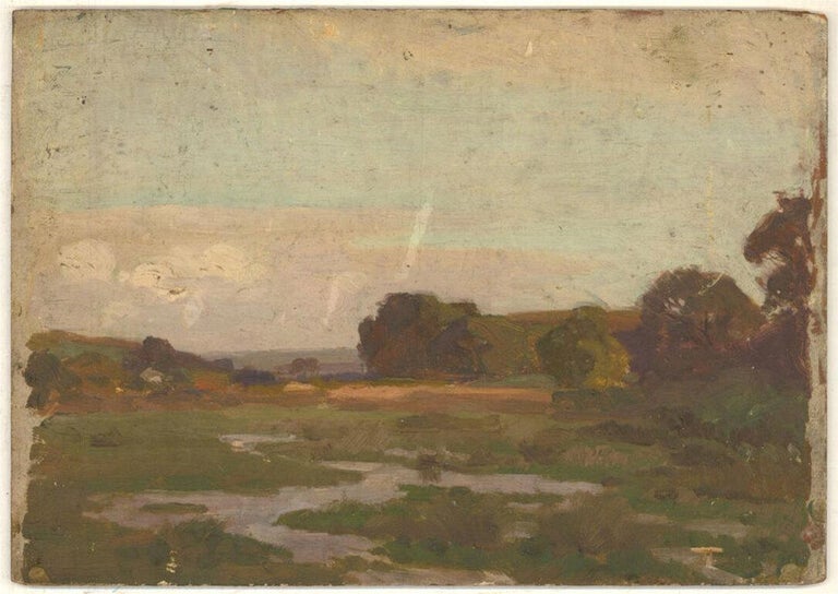 Attrib. William Linton - Double Sided Early 20th Century Oil, Apple ...