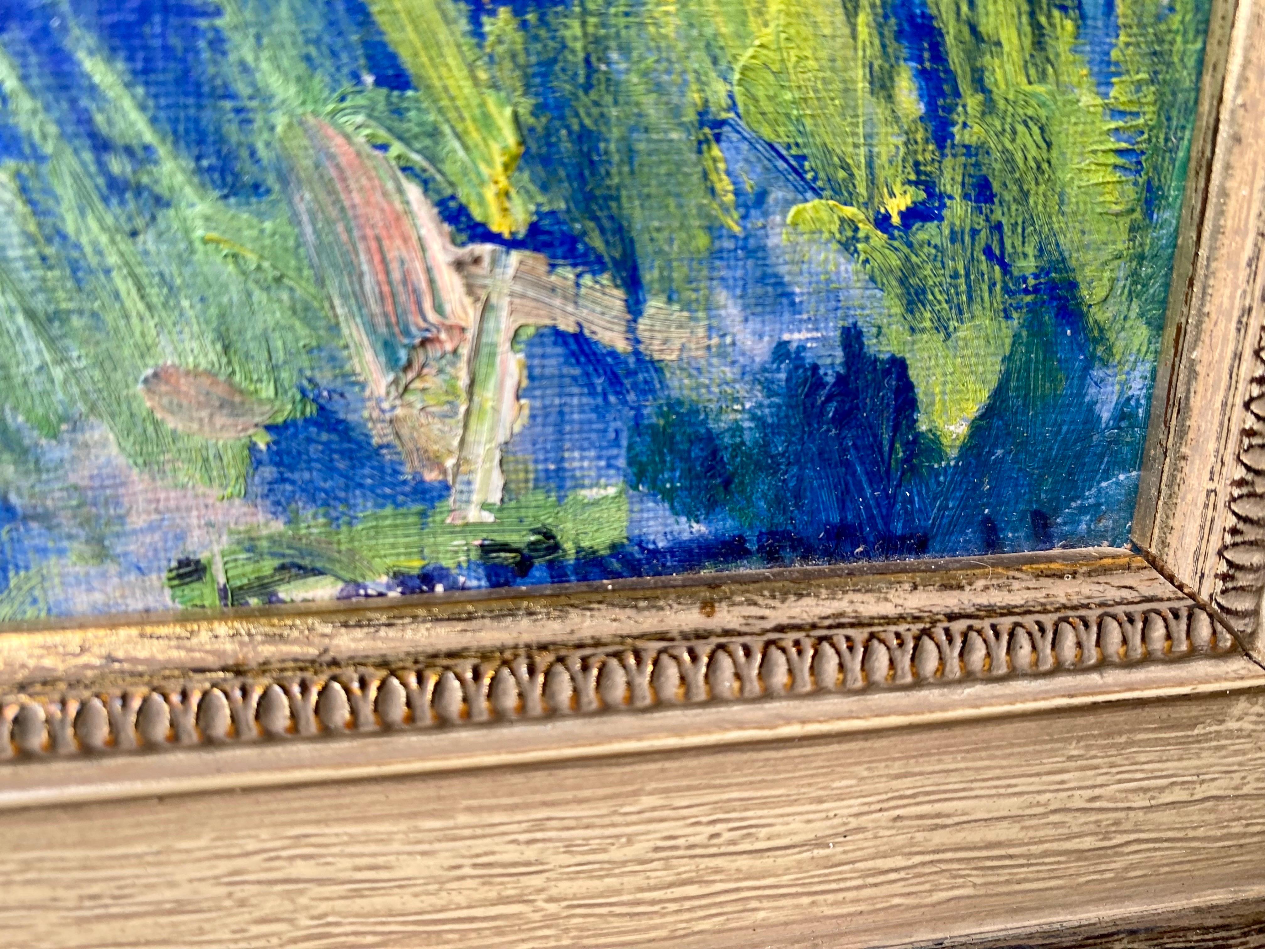 William Malherbe - French Post Impressionist oil - Thetford Hill - New ...