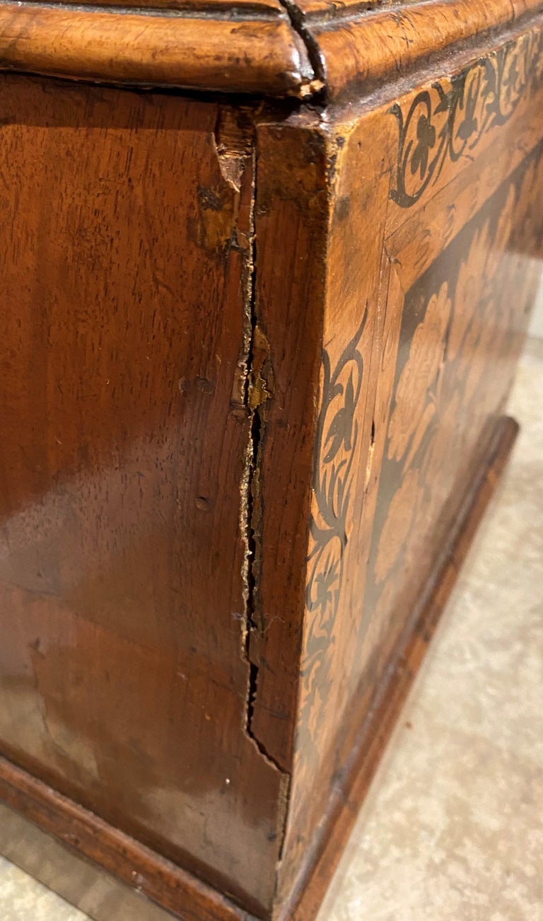 William and Mary Floral Marquetry 8-Day Longcase Clock by LeCount ...