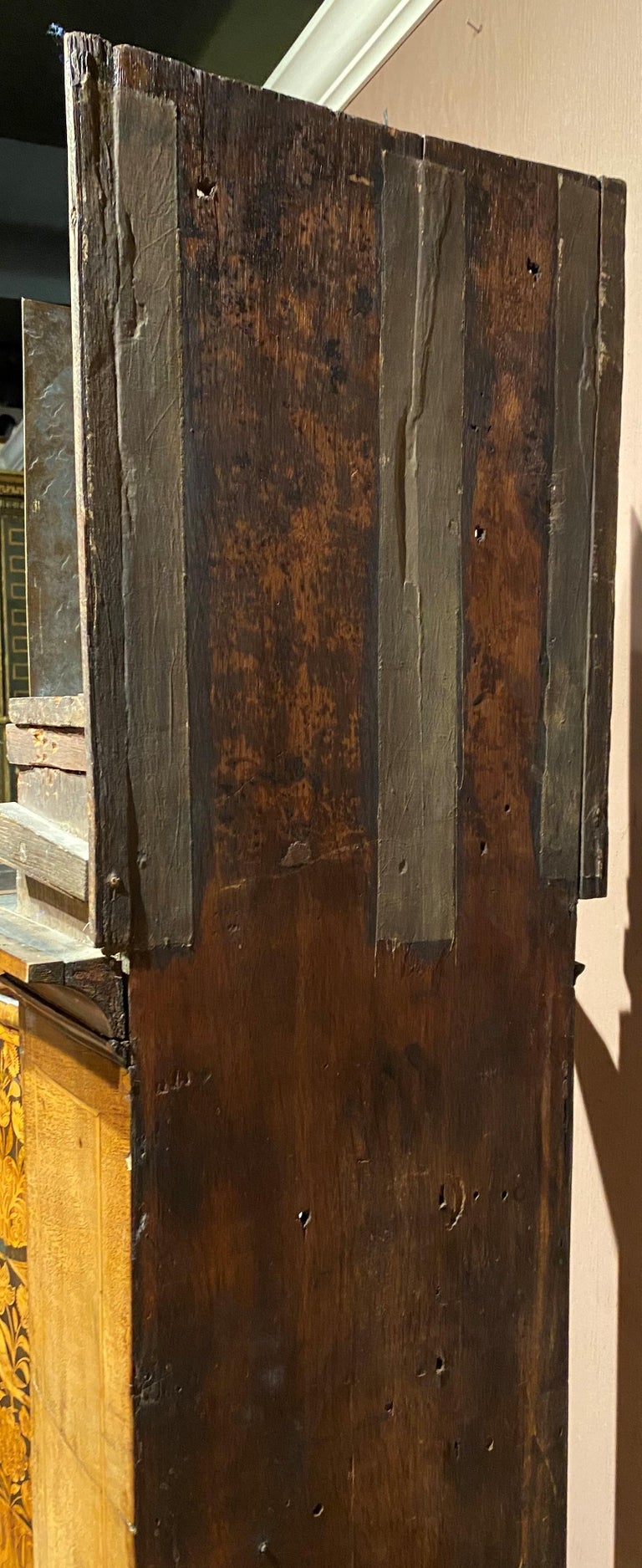 William and Mary Floral Marquetry 8-Day Longcase Clock by LeCount ...