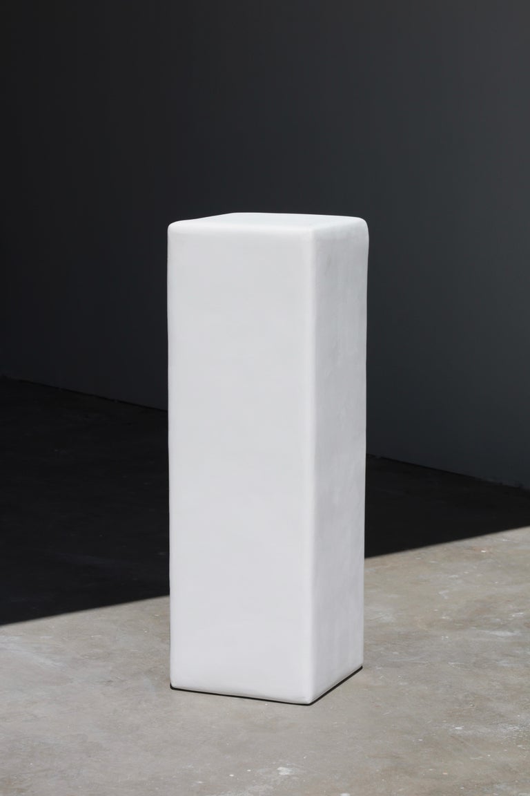 william sculptural plaster column by öken house studios For Sale at 1stDibs