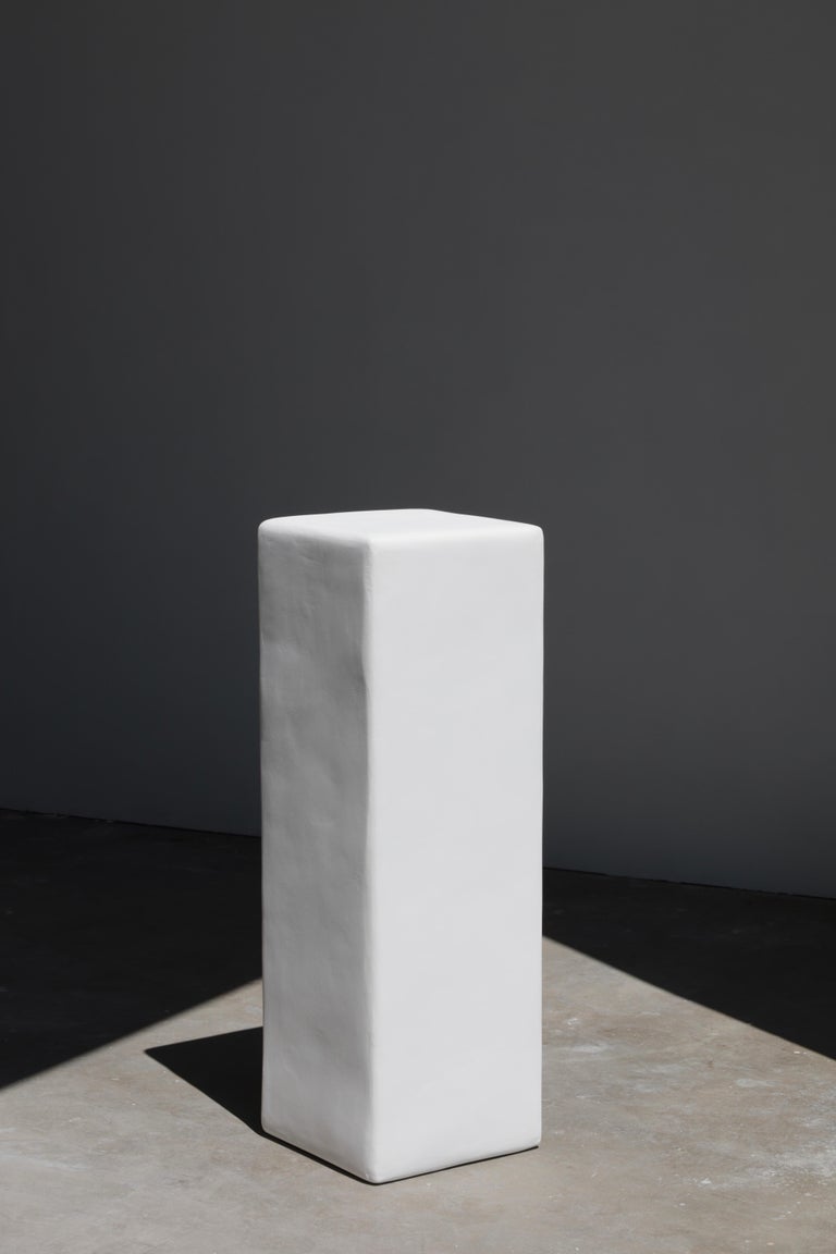 william sculptural plaster column by öken house studios For Sale at 1stDibs