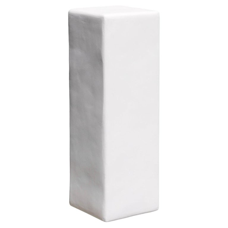 william sculptural plaster column by öken house studios For Sale at 1stDibs
