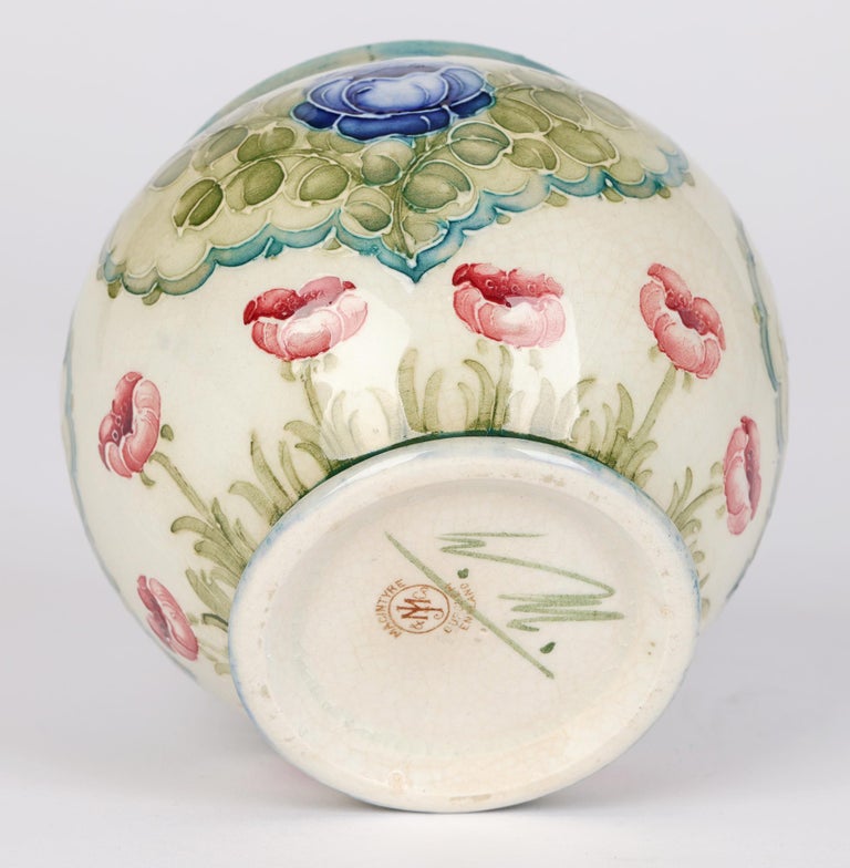 William Moorcroft for James MacIntyre Florian Ware Poppy Pattern ...