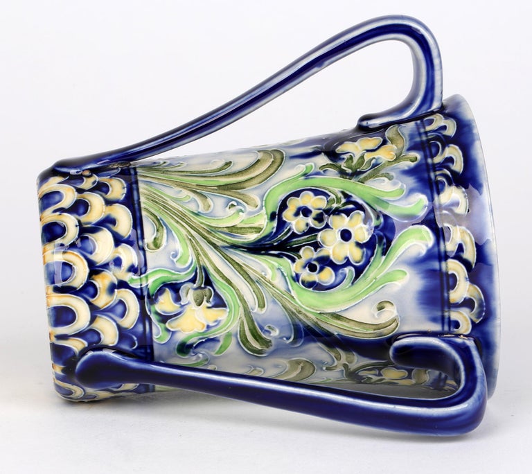 William Moorcroft MacIntyre Art Nouveau Tube Lined Florian Ware Loving ...