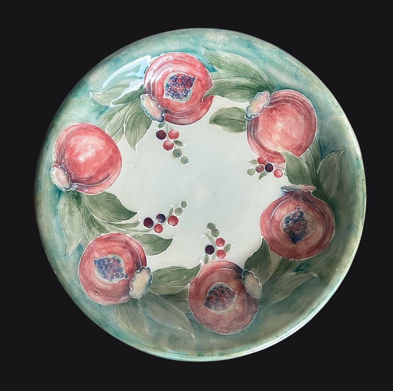 William Moorcroft Plate For Sale at 1stDibs