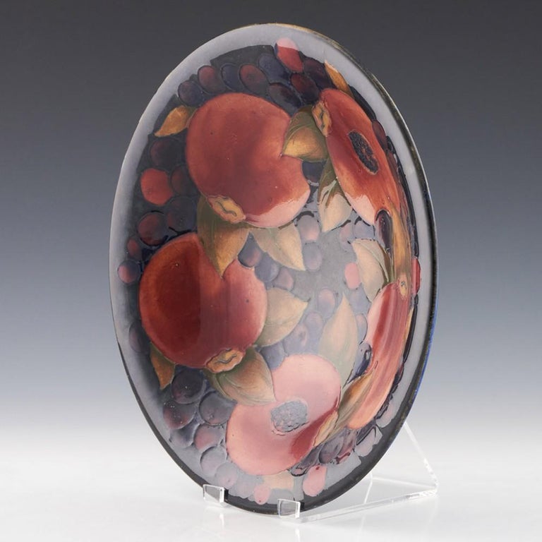 William Moorcroft Pomegranate Pattern Bowl c1935 For Sale at 1stDibs