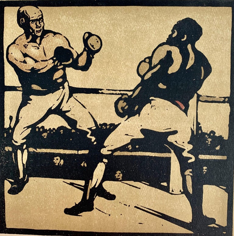 Wm. Nicholson's "Boxing" from Almanac of Twelve Sports, First ...