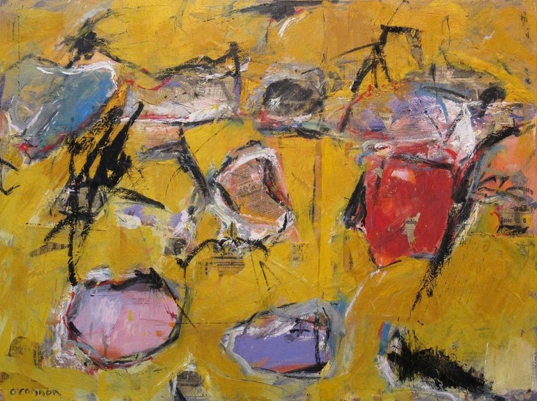 William O'Connor - WILD HORSES-2, Original Signed Contemporary Abstract ...