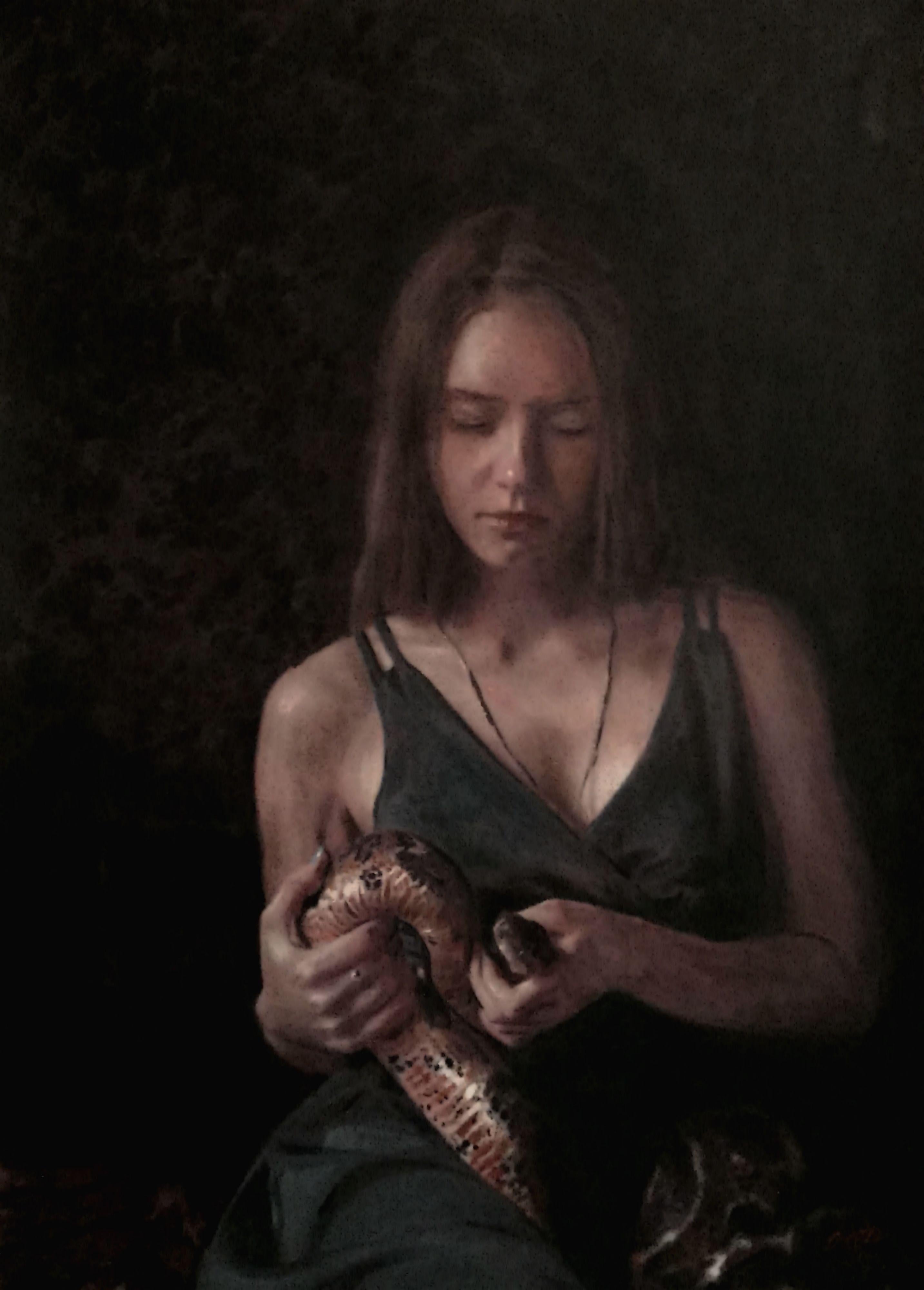William Oxer F.R.S.A. - Immortality, Painting, Acrylic on Canvas at 1stDibs