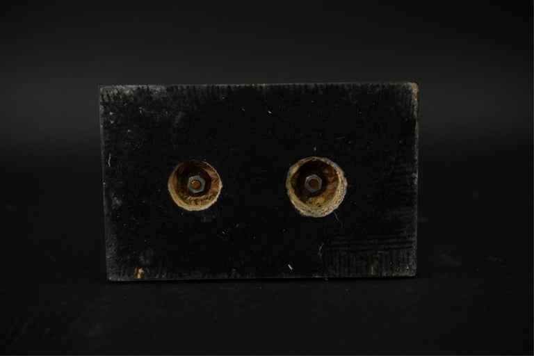 William P. Katz "Model Stone Figures" Abstract Marble Sculpture, 1970s ...