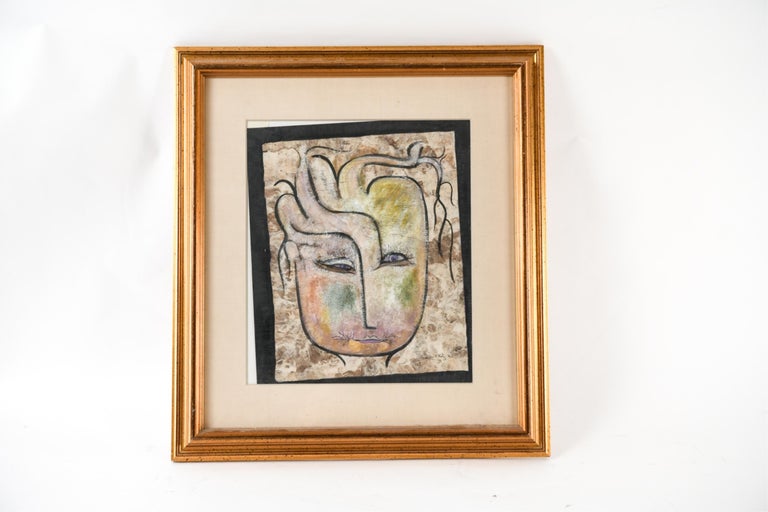 William P. Katz, "The Lady of the Forest" Mixed Media on Paper, 1991 ...