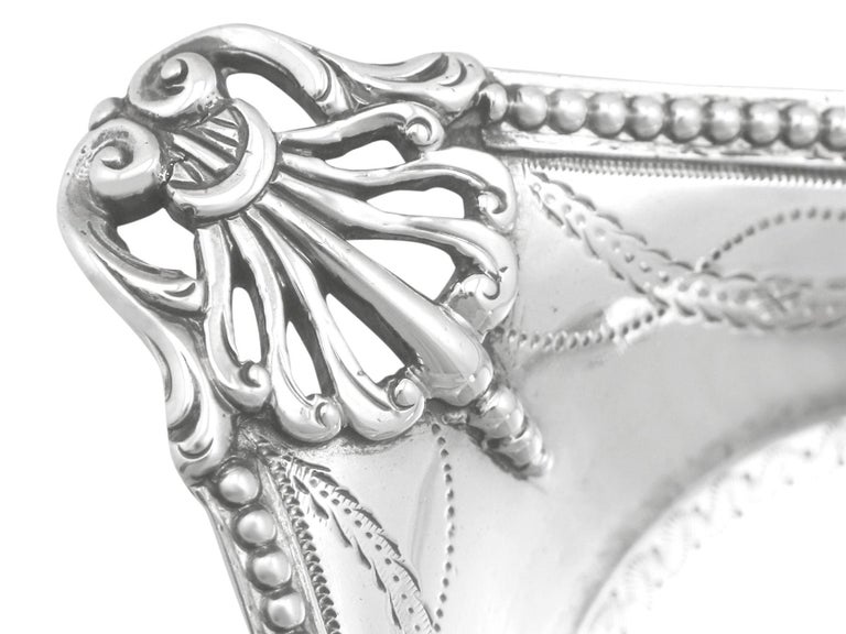 William Plummer 1780s Georgian Sterling Silver Candle Snuffer/Pen Tray ...