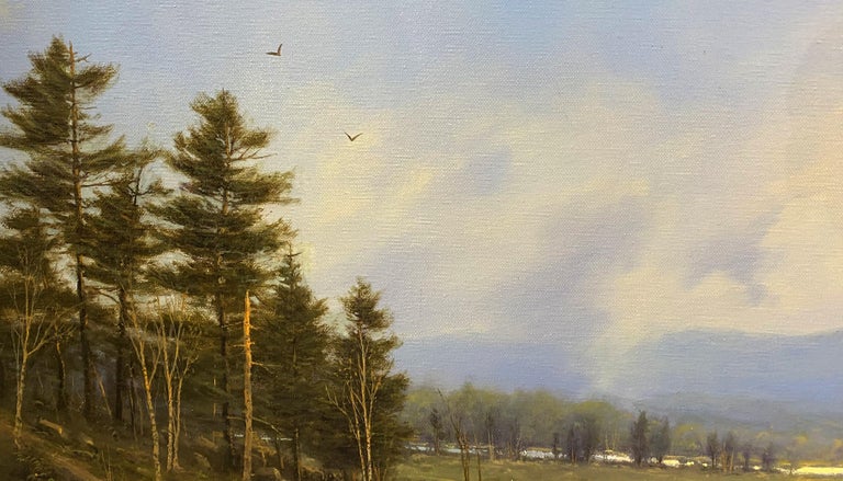 William R. Davis 1 - White Mountains, Artist at Work For Sale at ...