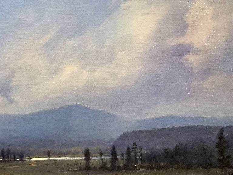 William R. Davis 1 - White Mountains, Artist at Work For Sale at 1stDibs