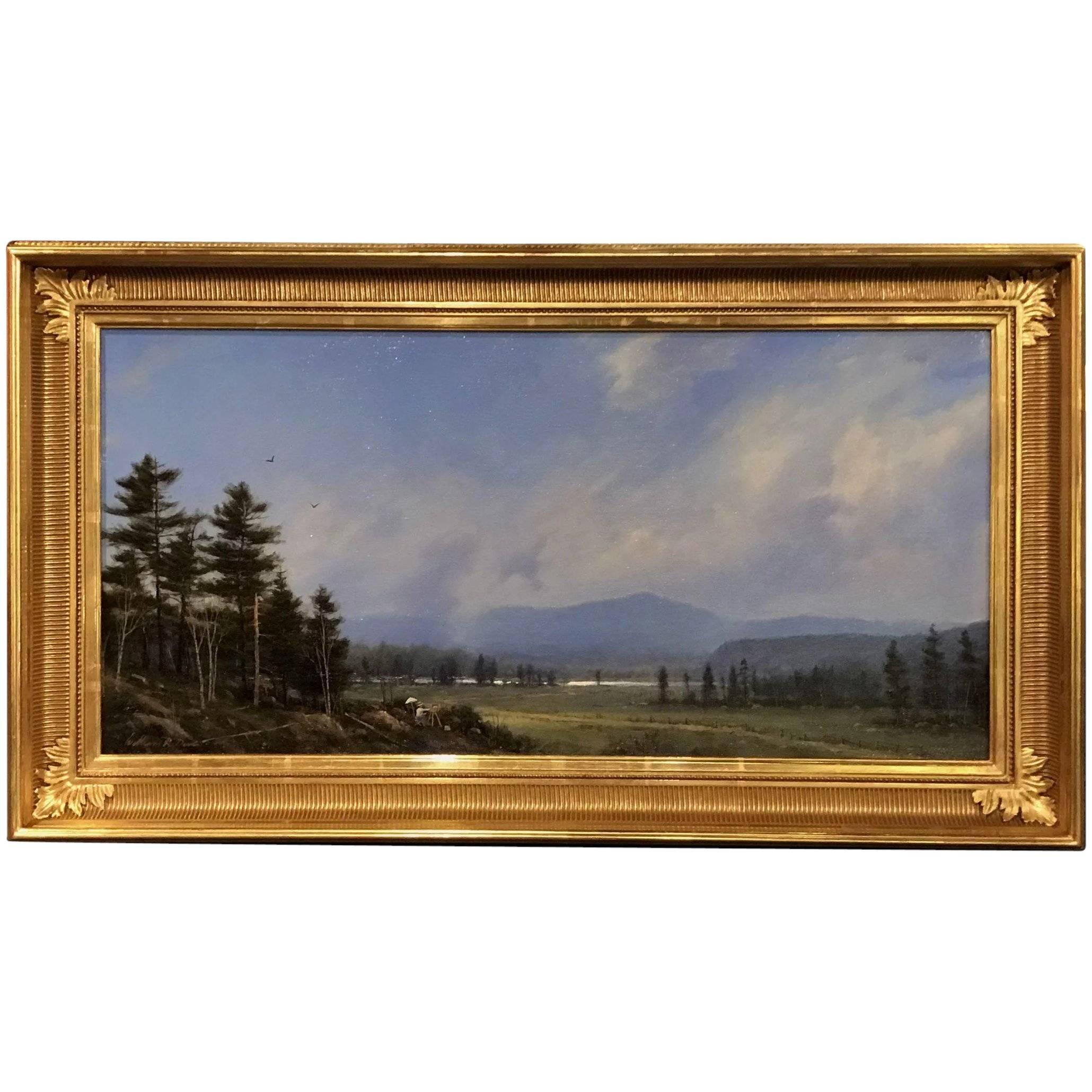 William R. Davis 1 - White Mountains, Artist at Work For Sale at 1stDibs
