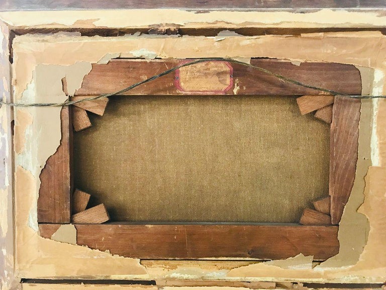 William R. Miller 19th Century "Britton's Mill", Staten Island Oil on ...