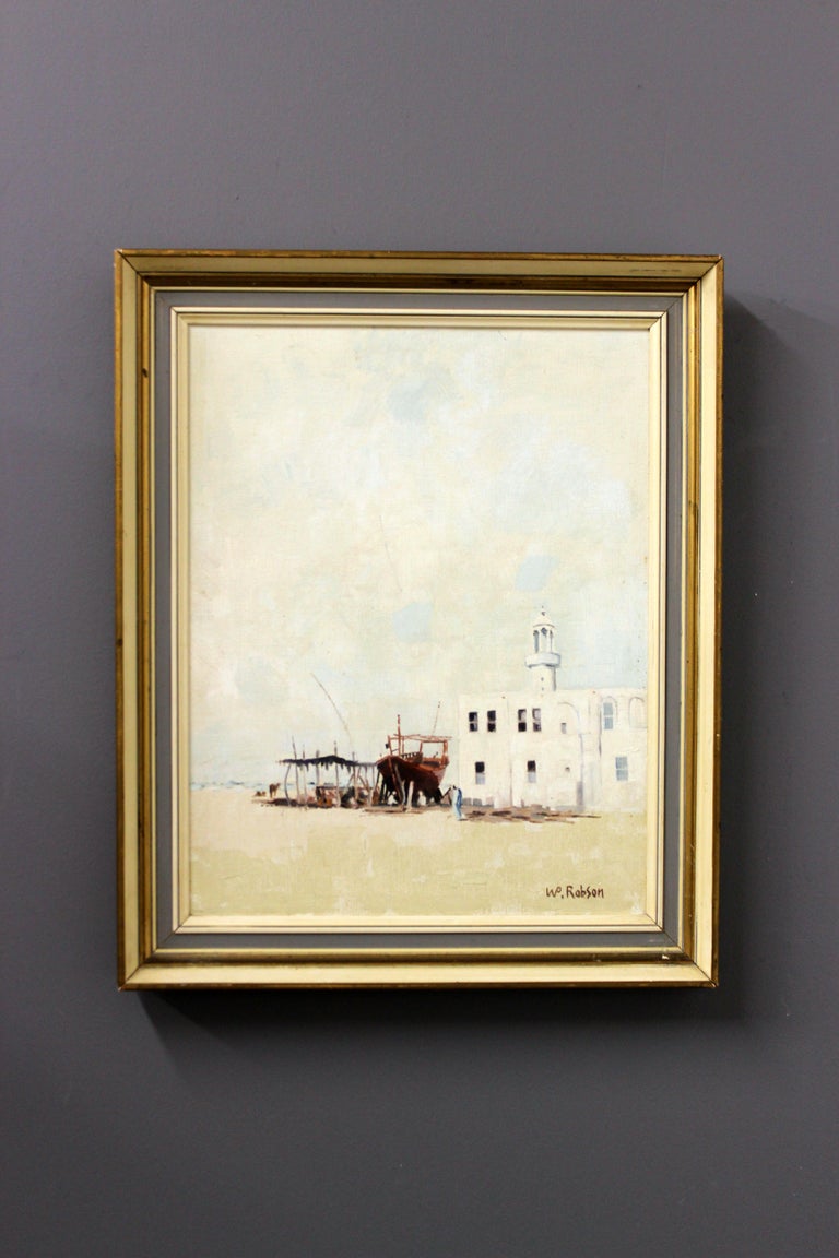 William Robson, Dock Watercolour Painting at 1stDibs