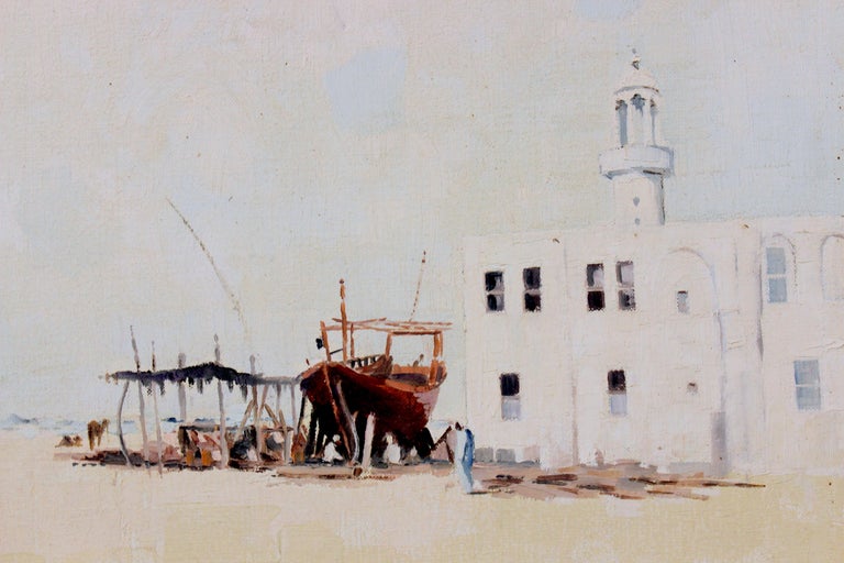 William Robson, Dock Watercolour Painting at 1stDibs