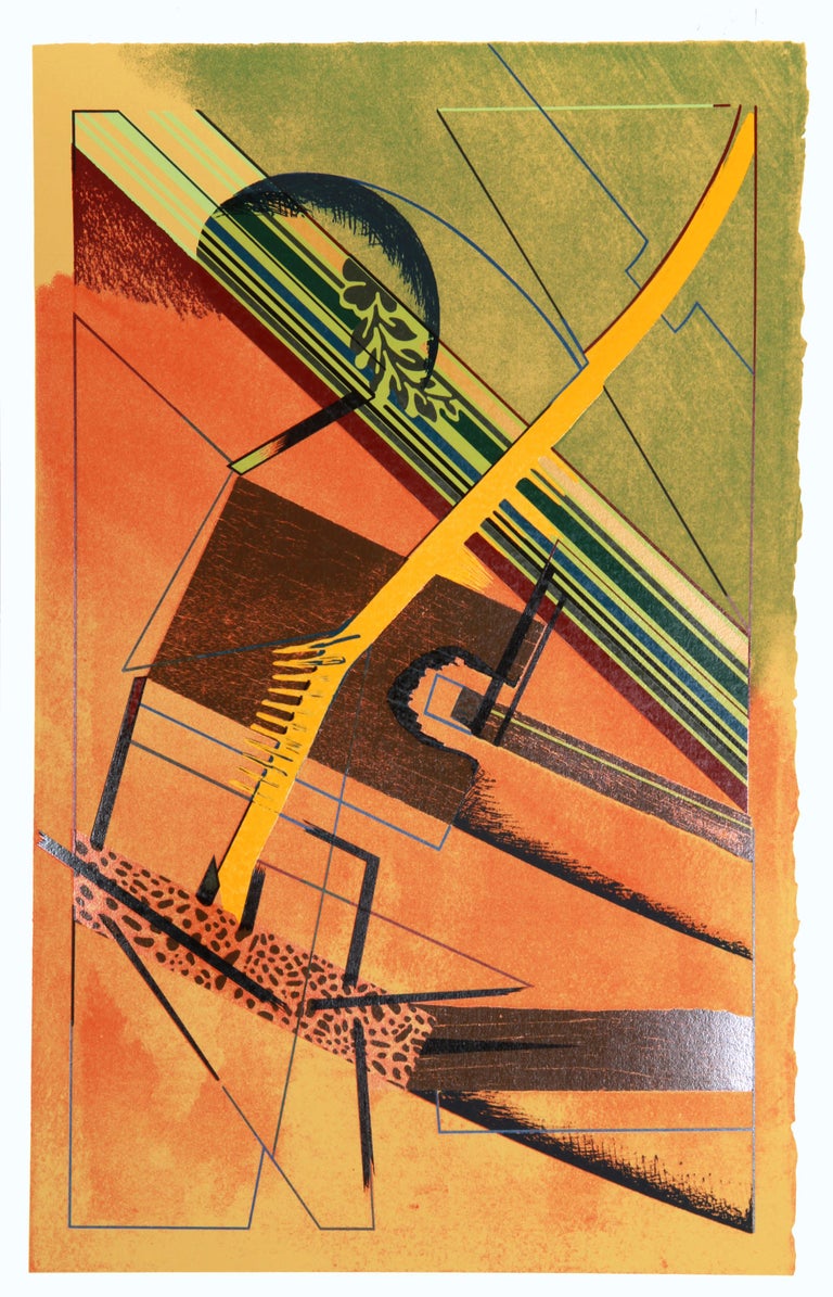 William Schwedler - Come to the Light, Screenprint by William Schwedler ...