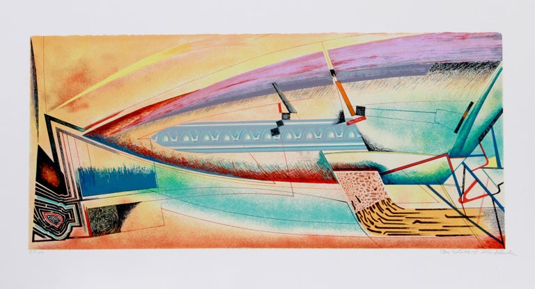 William Schwedler - Hold the Line, Screenprint by William Schwedler For ...