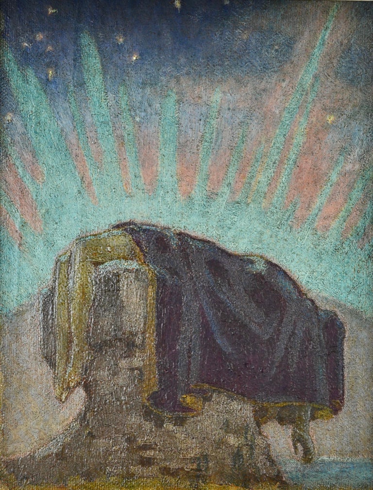 William Shackleton - Sunrise; Noon; Sunset - Set of 3 British Symbolist ...