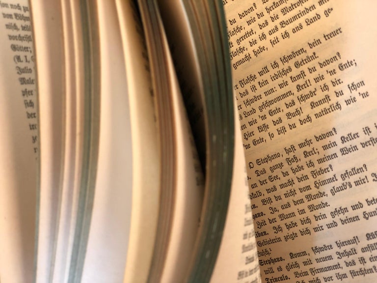 William Shakespeare Dramatic Works, Complete 10 Volumes, Leipzig and ...