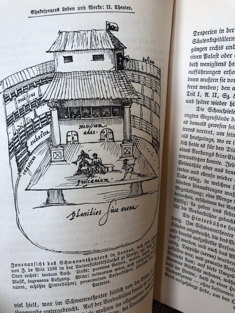 William Shakespeare Dramatic Works, Complete 10 Volumes, Leipzig and ...