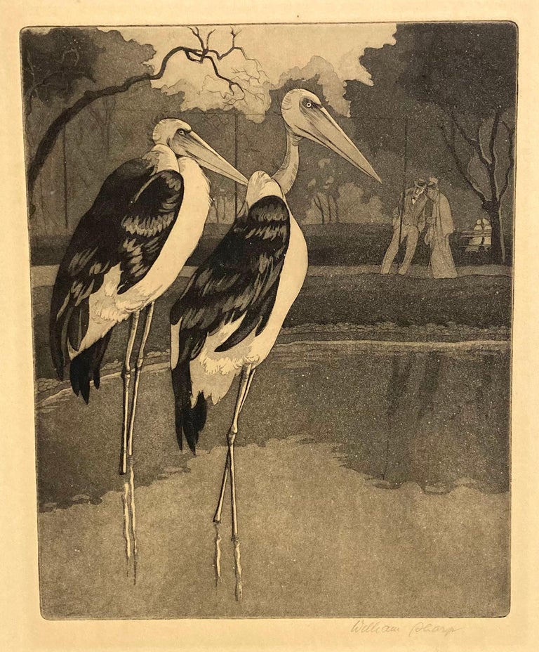 William Sharp - William Sharp, Lincoln Park Marabous (probably Chicago ...