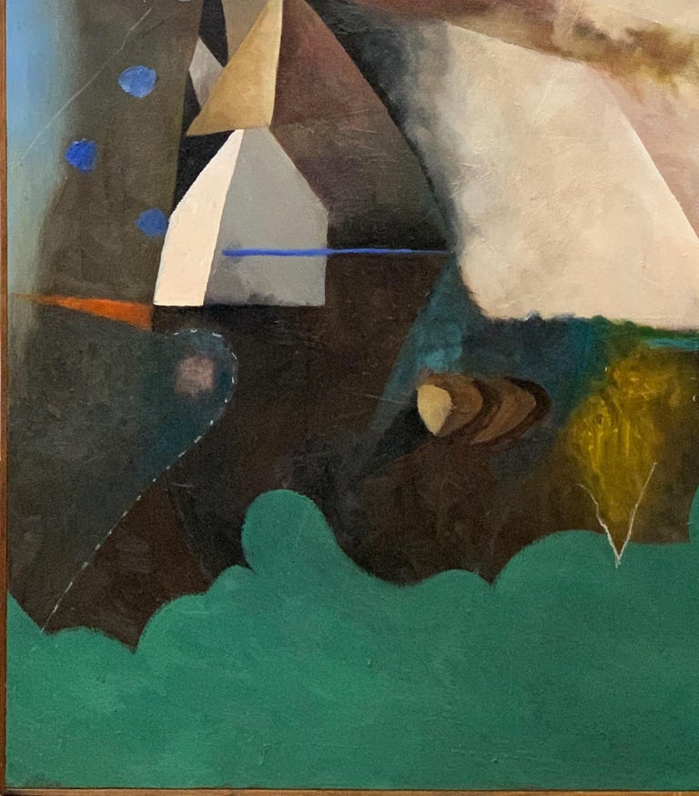 William Shields - "A Piece of Heaven" Abstract Oil Painting on Canvas ...