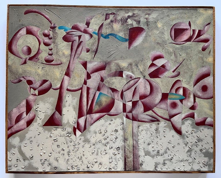 William Shields - "Animal" Abstract Oil on Canvas Award Winning ...