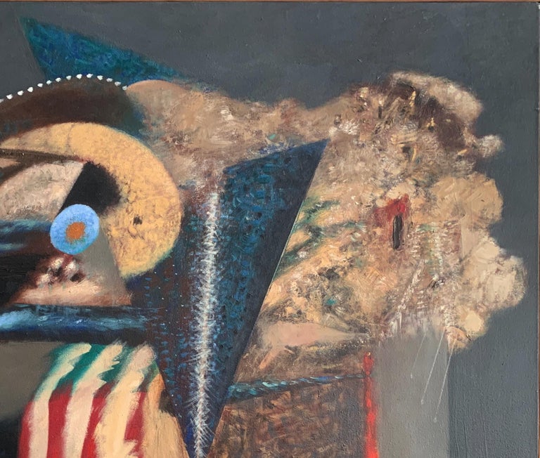 William Shields - "Nightmare at Baskin Robbins" Abstract Oil Painting ...