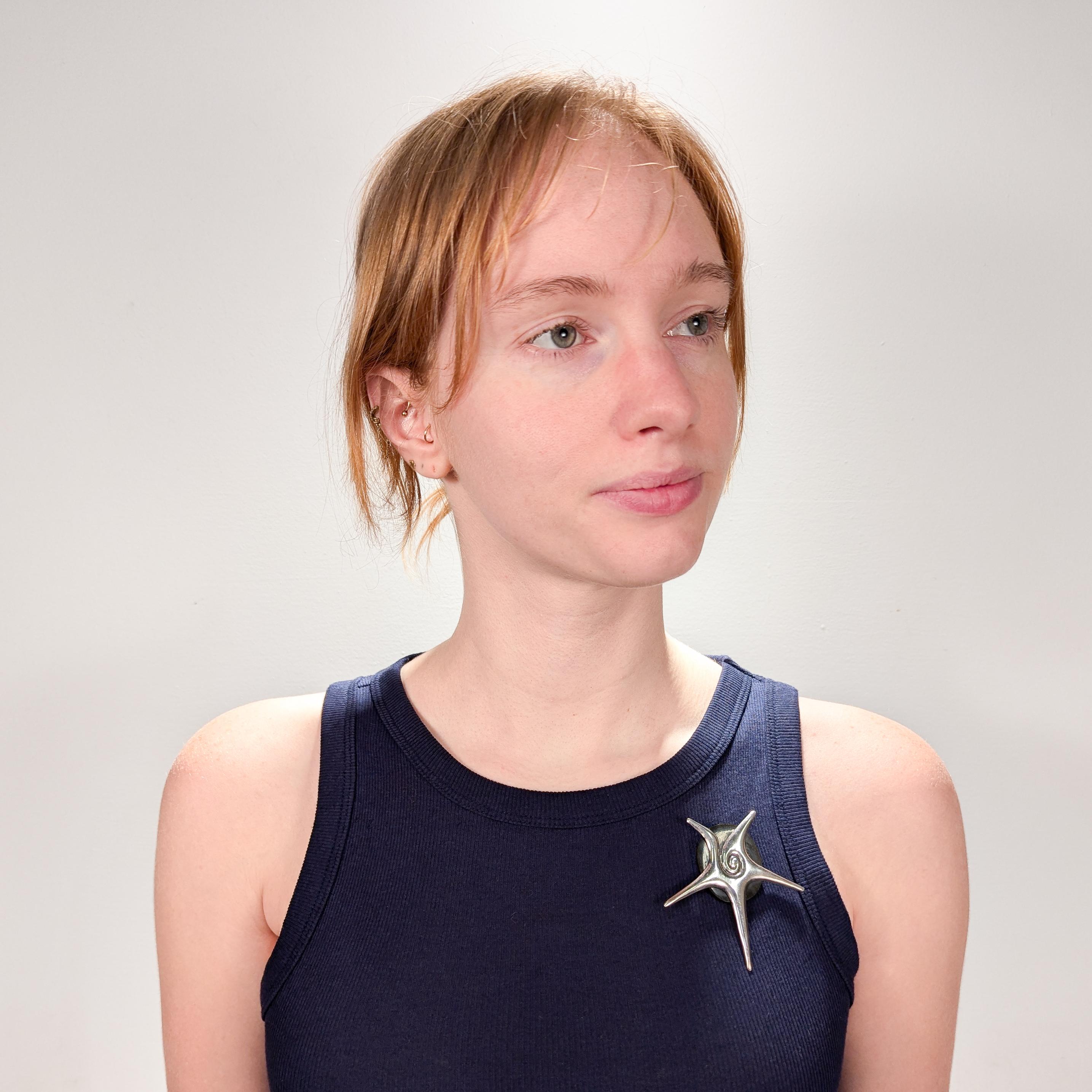 William Spratling Mexican Modernist Sterling Silver and Gemstone 'Conch ...