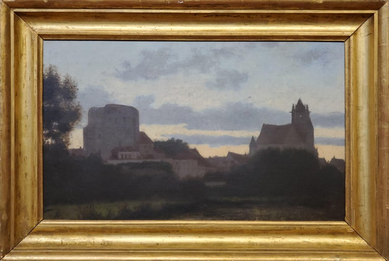 William Stanley Haseltine - Landscape Painting of a German view by ...