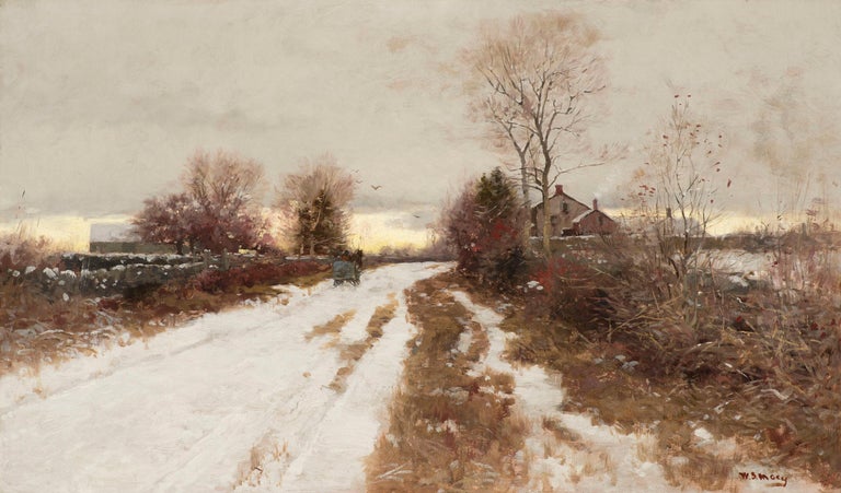 William Starbuck Macy - Winter Road For Sale at 1stDibs