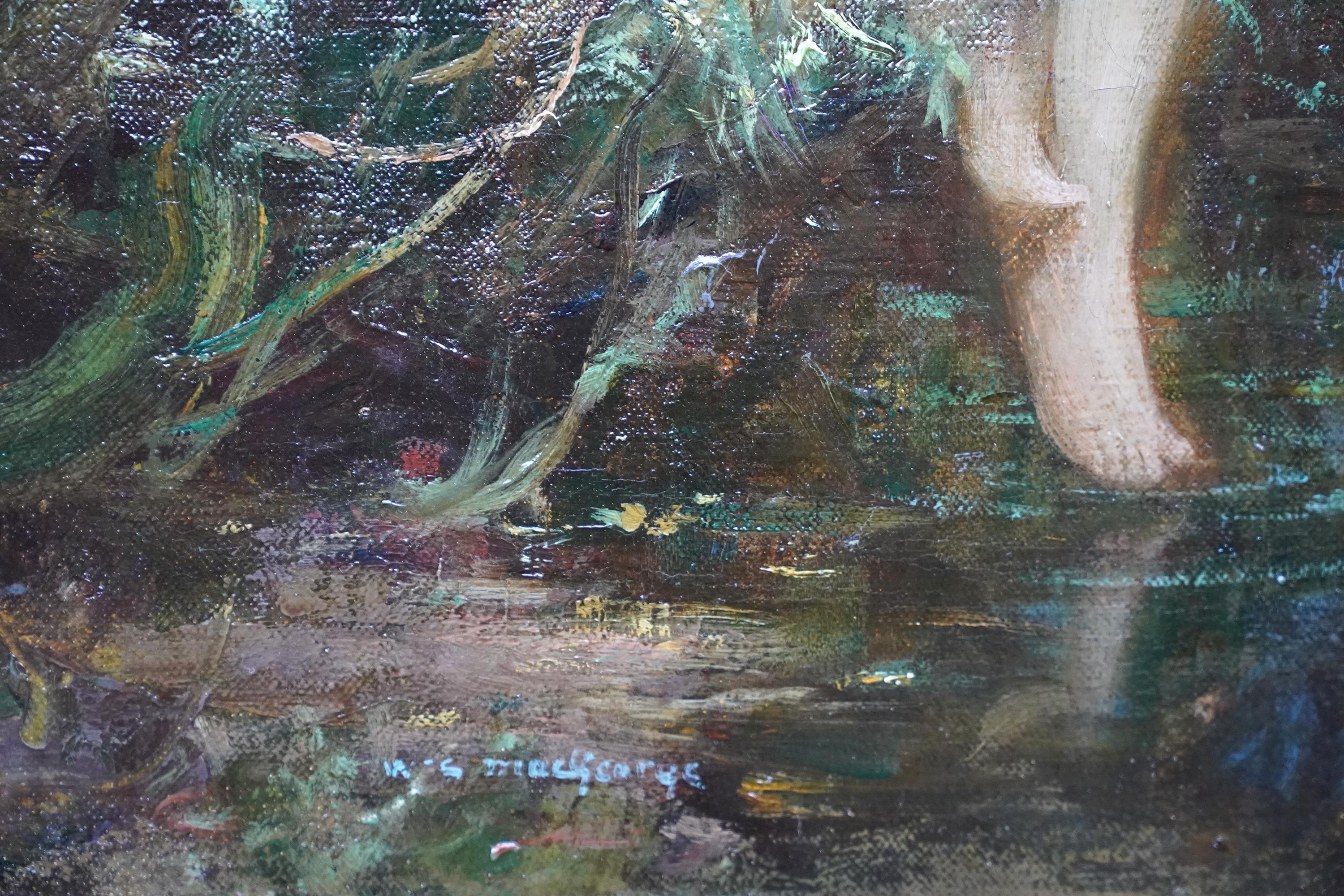 William Stewart MacGeorge - Portrait of Echo McCulloch of Ardwell House ...