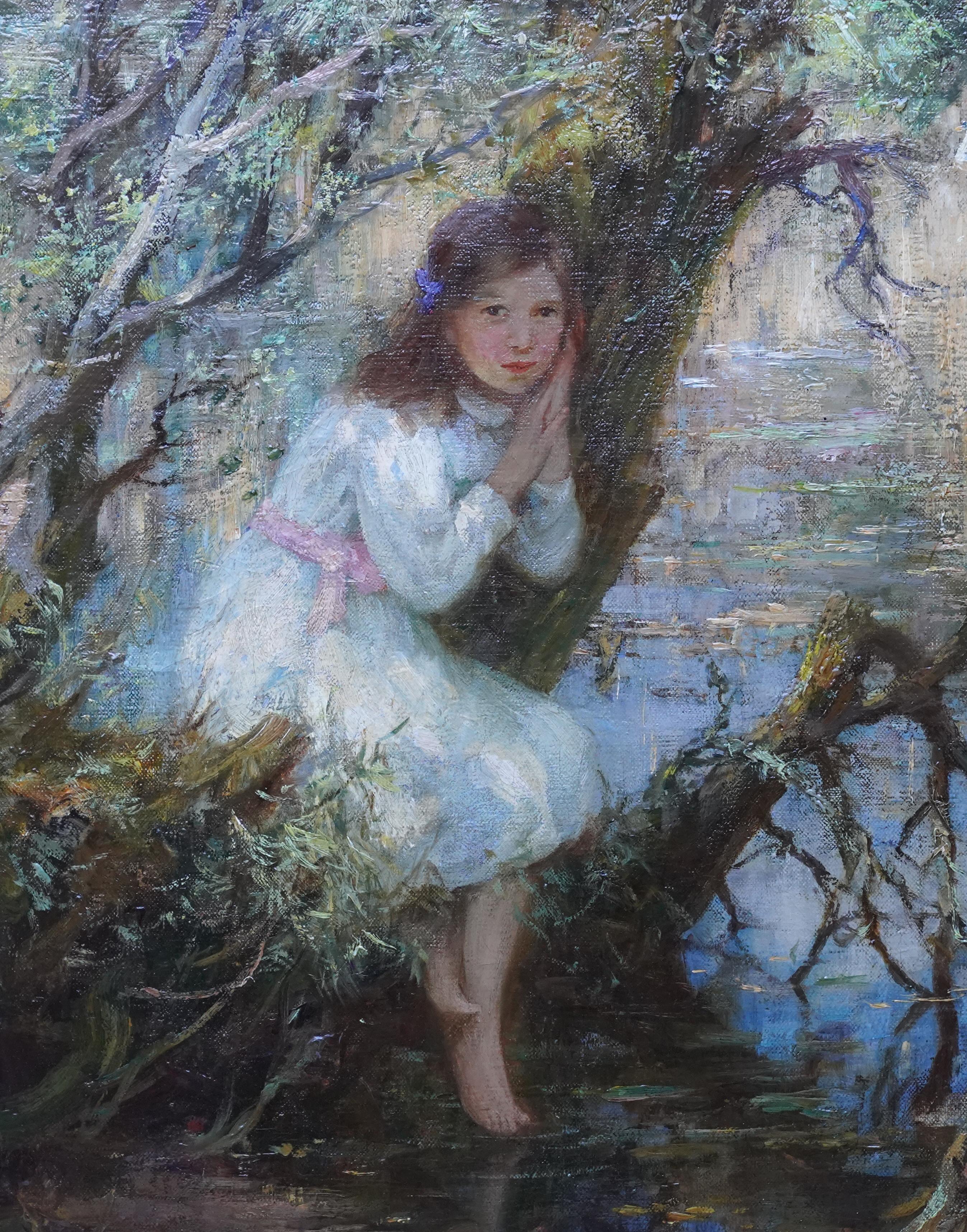 William Stewart MacGeorge - Portrait of Echo McCulloch of Ardwell House ...