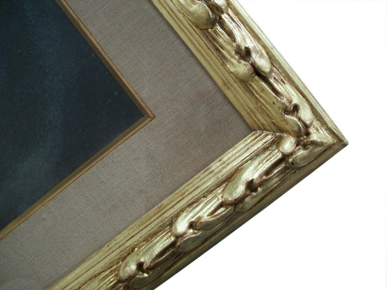 William Stilson, Mid-Century American Framed Portrait Painting, circa ...