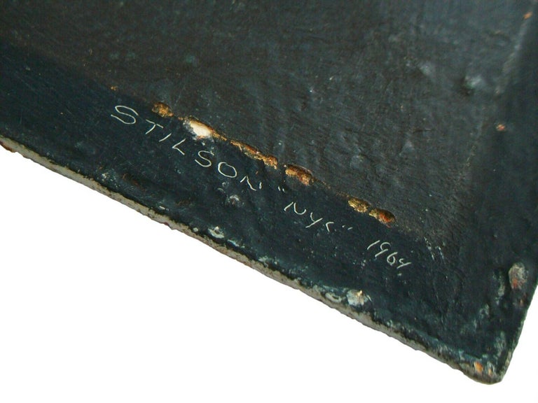 William Stilson, Mid-Century American Framed Portrait Painting, circa ...