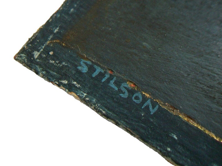 William Stilson, Mid-Century American Framed Portrait Painting, circa ...