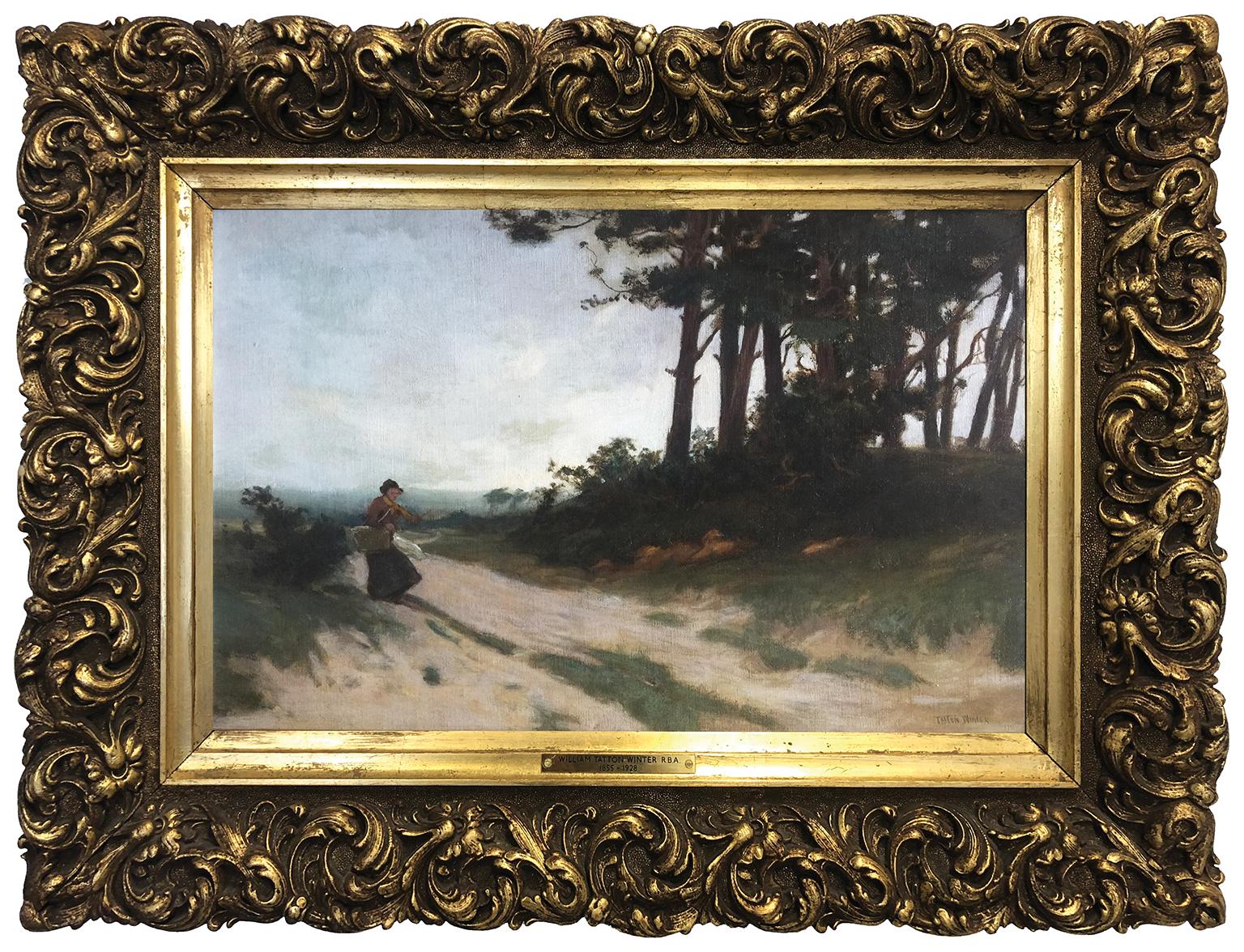 William Tatton Winter - William Tatton Winter (1855-1928) A Rising Wind ...